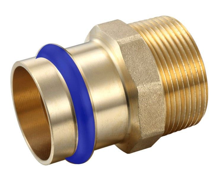 BRASS WATER FITTINGS MALE COUPLING DN15 x 1/2" MALE BSP SUITABLE FOR S ...