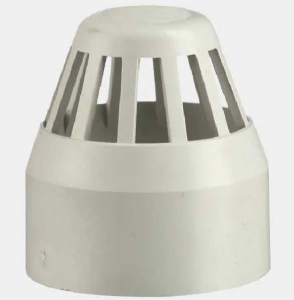 PVC DWV Vent Cowl 50 x 40mm AS1260 Plumbing — ConFit Australia
