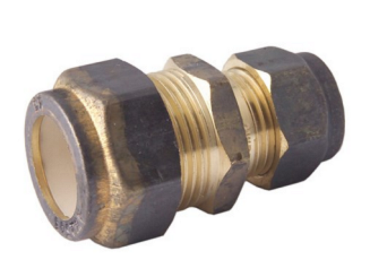 NYLON COMPRESSION BRASS UNION - COMPRESSION x COMPRESSION REDUCING - 1 ...