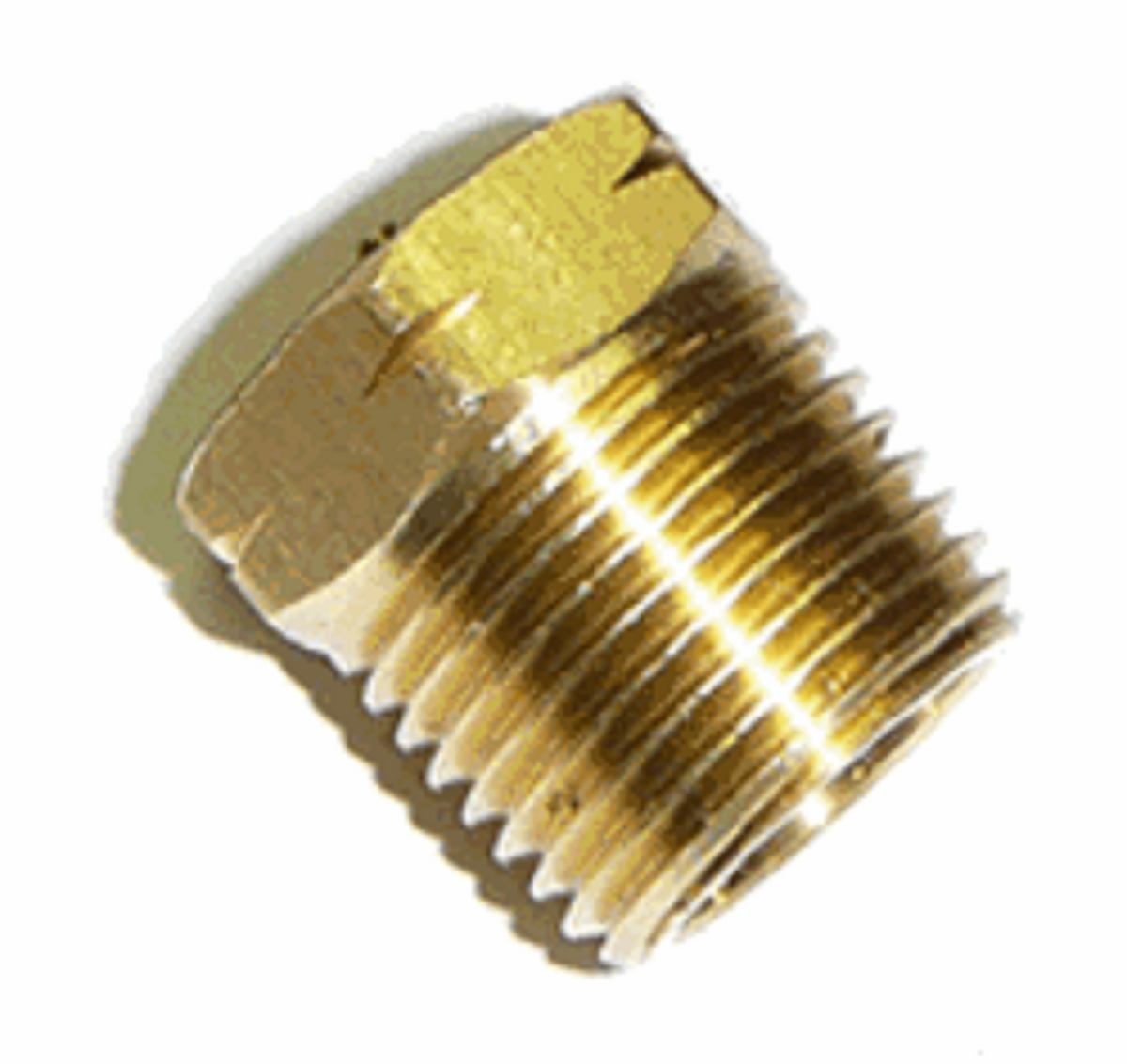 1/2" Brass NPT Plug - NOTE This is NPT Thread NOT BSP — ConFit Australia