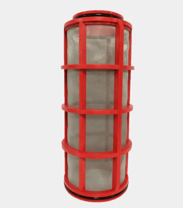 RAINDRIP MEDIUM PLASTIC IRRIGATION FILTER RED SCREEN REPLACEMENT 120 M ...