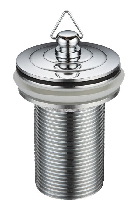 Monopoly Tapware Waste Drain & Brass Plug 32 x 75mm Basin Bath Vanity ...