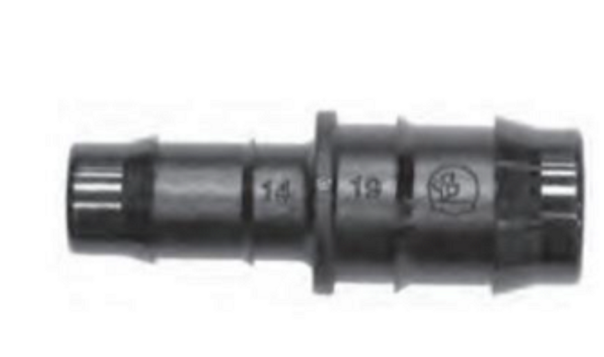 ANTELCO POLY PIPE FITTINGS DOUBLE BARB REDUCING JOINER - 25mm x 19mm ...