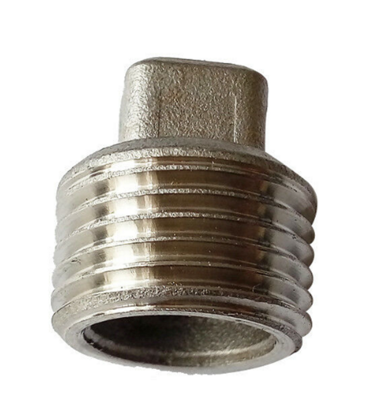 1/8" BSP STAINLESS STEEL SQUARE HEAD PLUG MALE THREAD — ConFit Australia