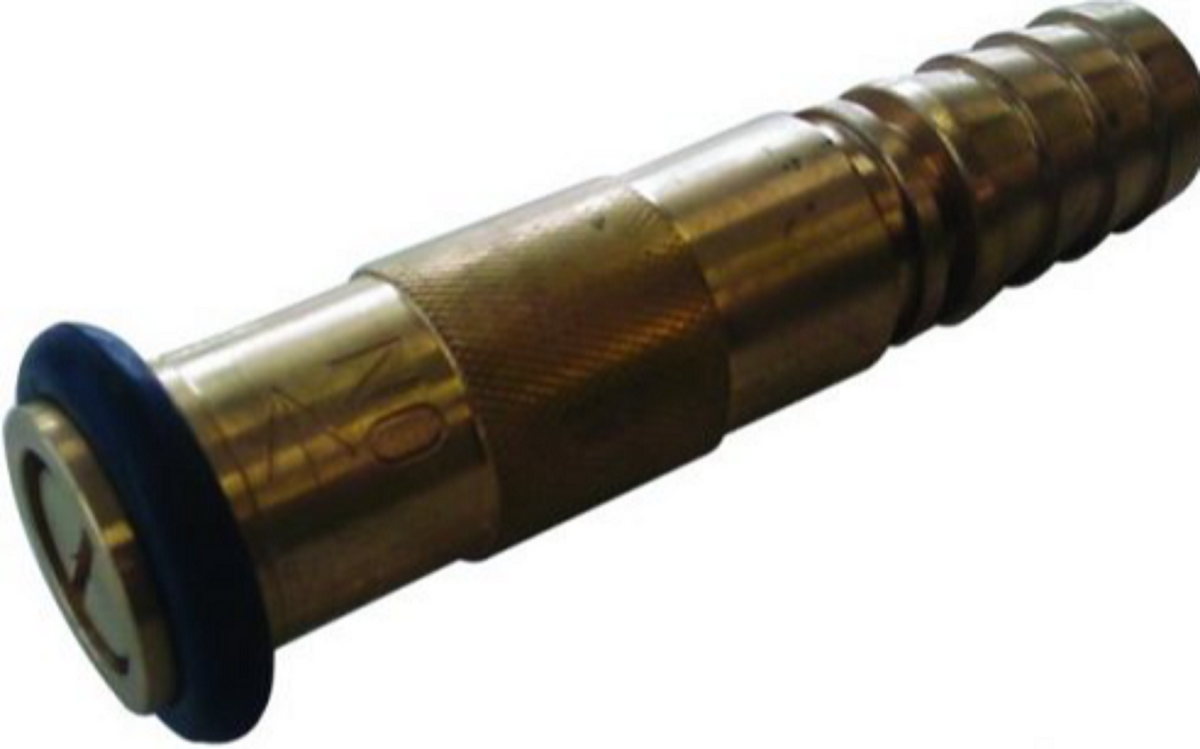 1" (25mm) HOSE TAIL BRASS JET SPRAY FIRE HOSE REEL NOZZLE — ConFit ...
