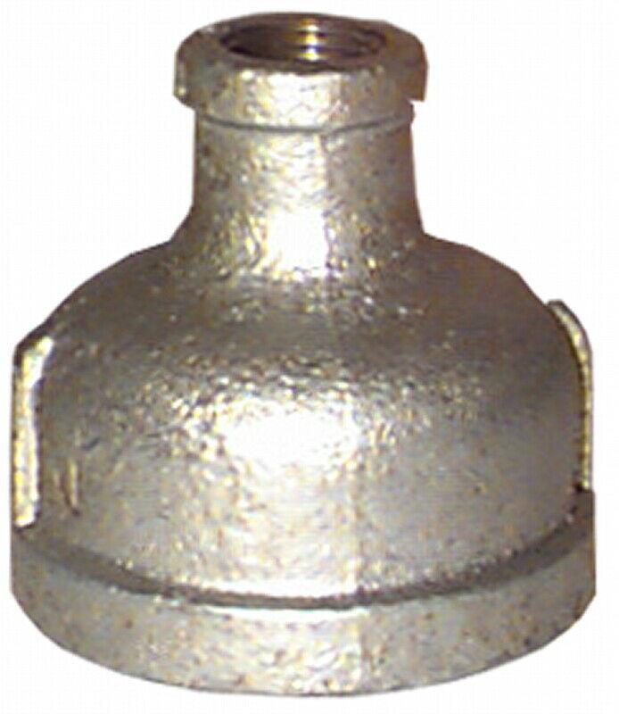 1" x 3/4" BSB Gal Mal Reducing Socket Female Female Galvanised Malleab ...